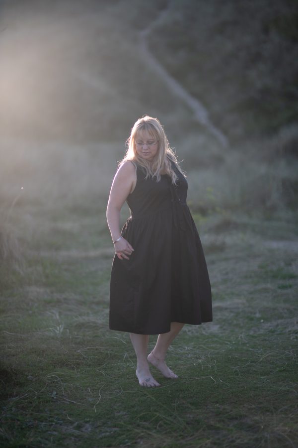 A plain black smock dress | When I Grow Up